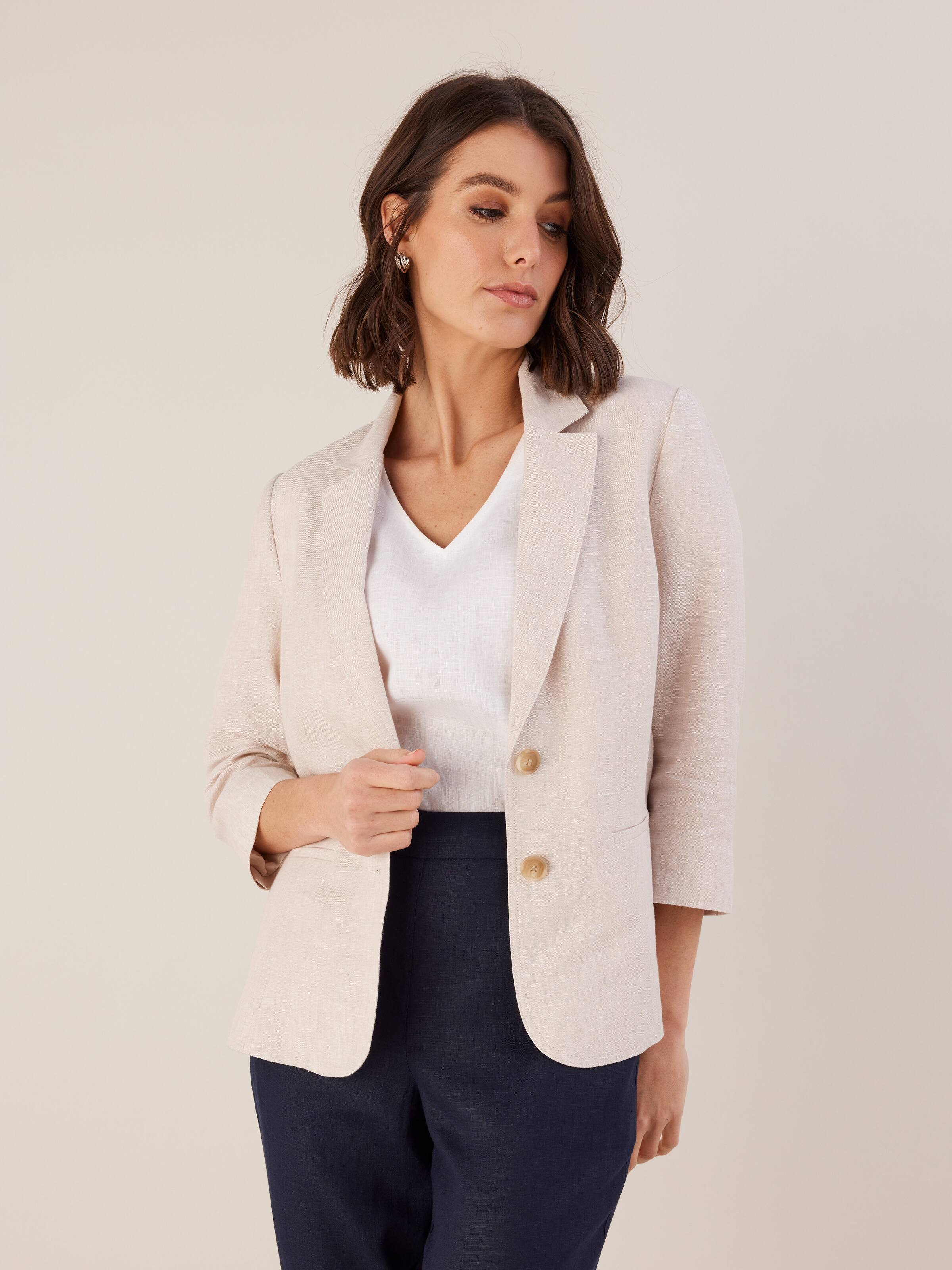 Linen Jackets | JacquiE