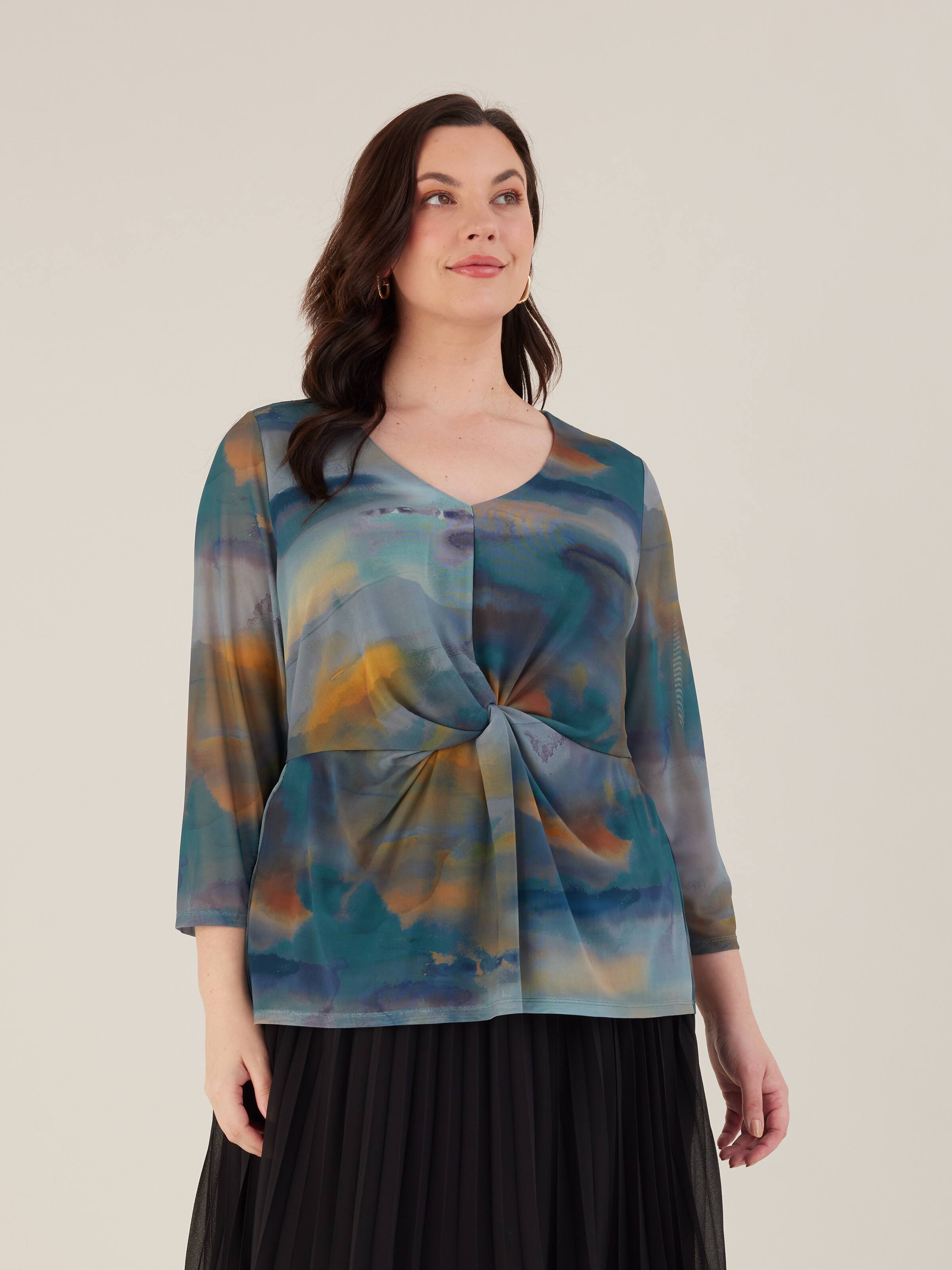 Jacqui E Curve Tops for Women | Shop Trendy Plus Size Tops