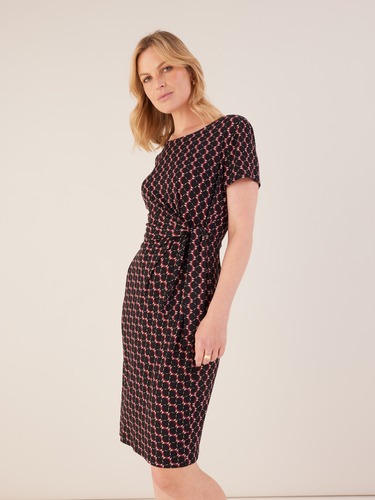 Suzie Side Tie Shift Dress