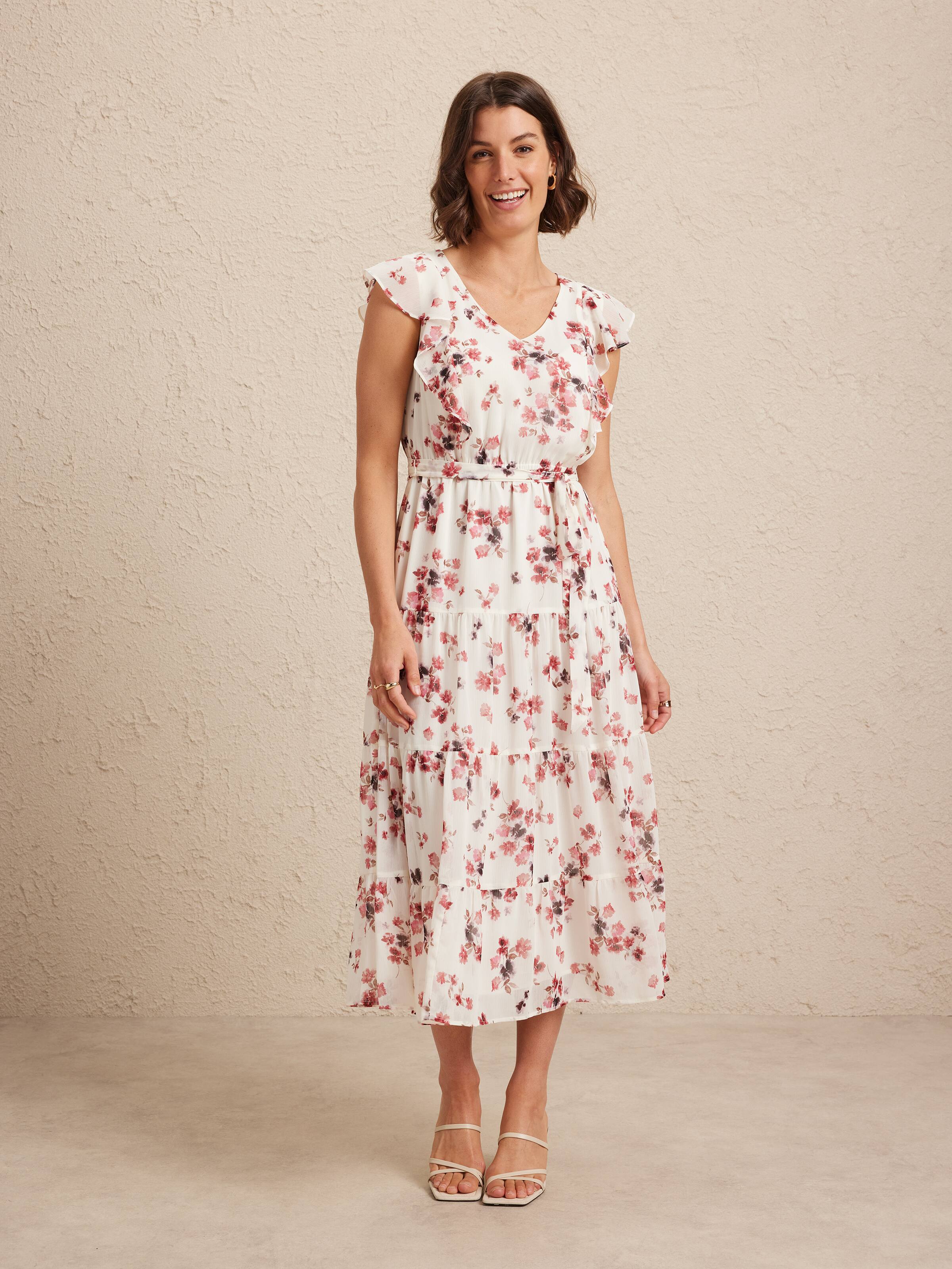 Stephanie Tiered Maxi Dress - JacquiE Online