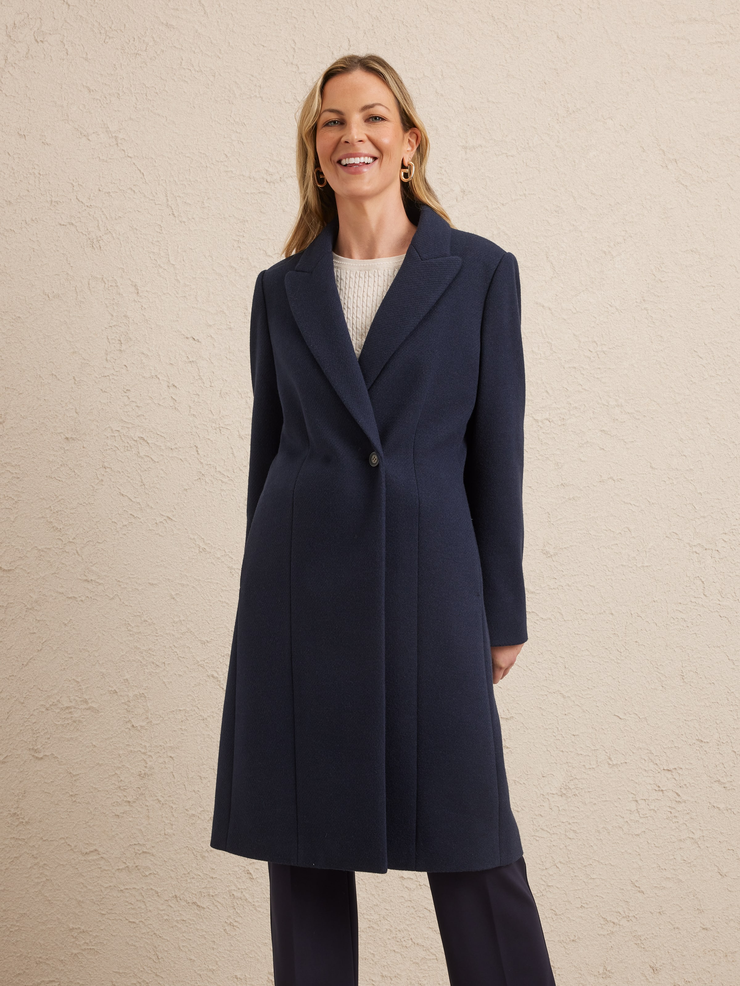 Tailored One Button Coat Ink - Smiggle Online