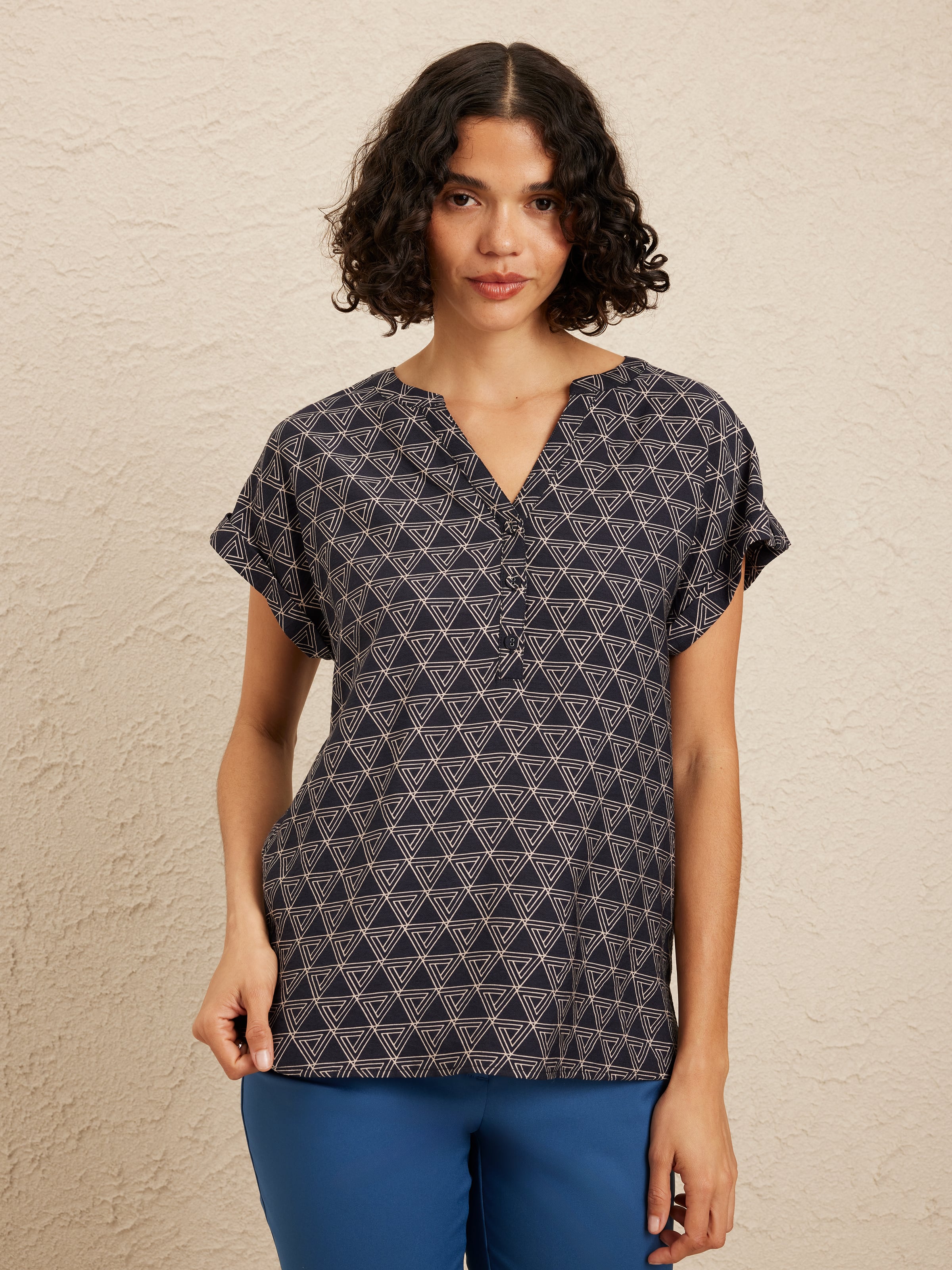 Maya Viscose Blend Top - JacquiE Online