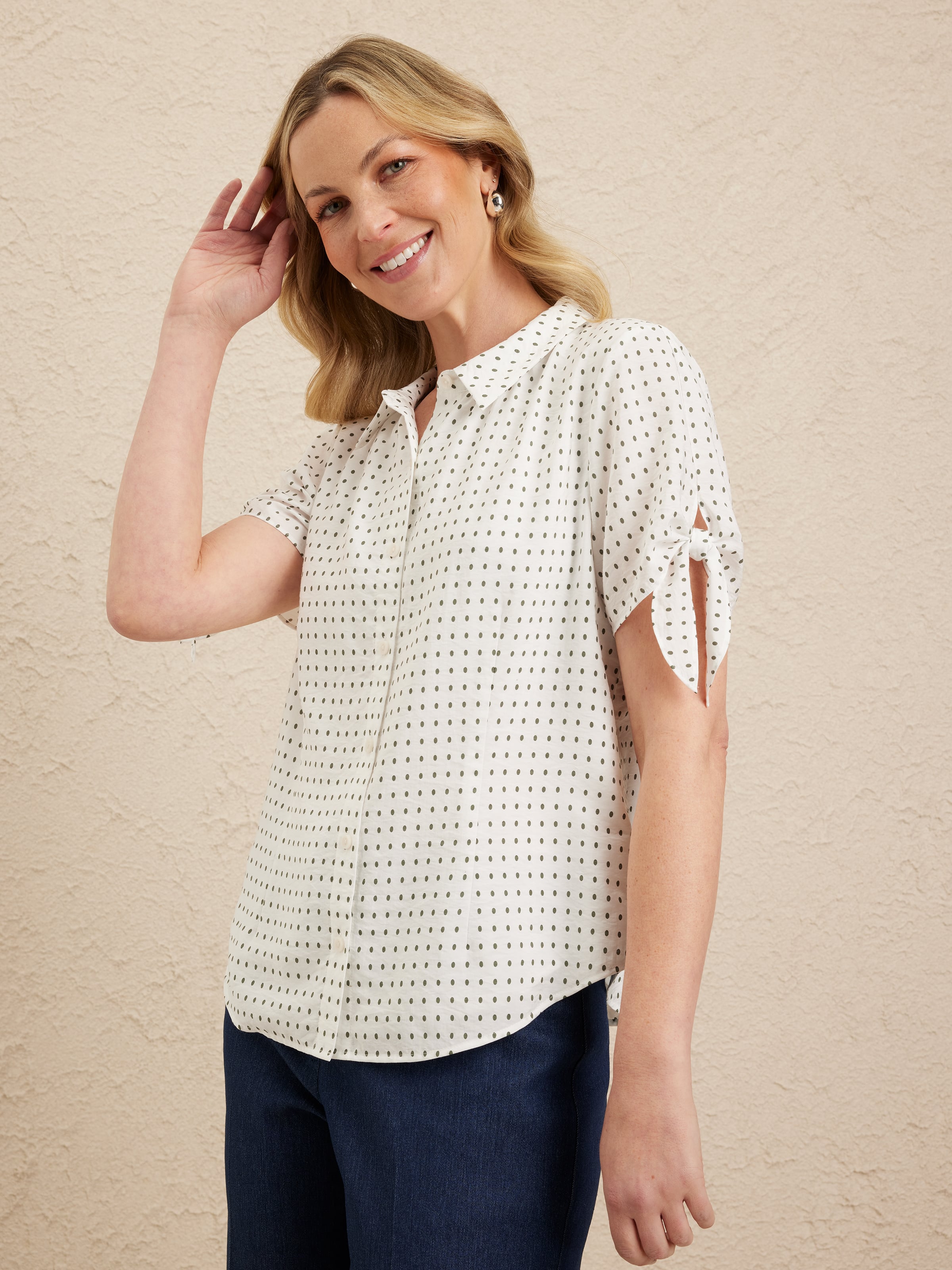 Rosetta Viscose Blend Shirt - JacquiE Online