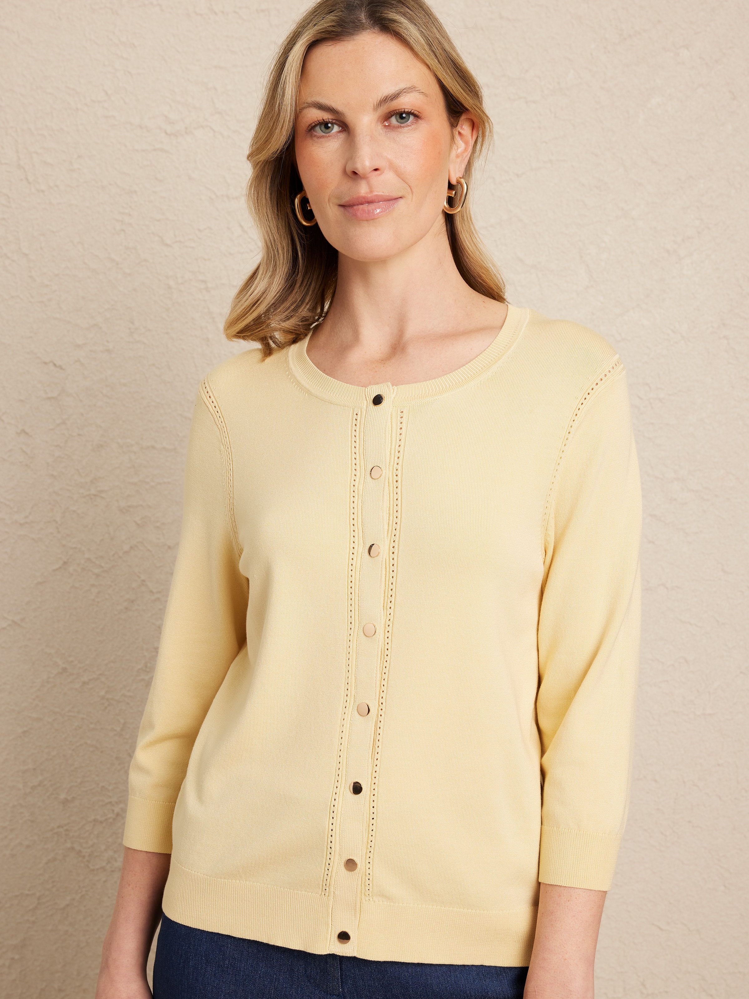 Sara Snap Front Cardigan - JacquiE Online