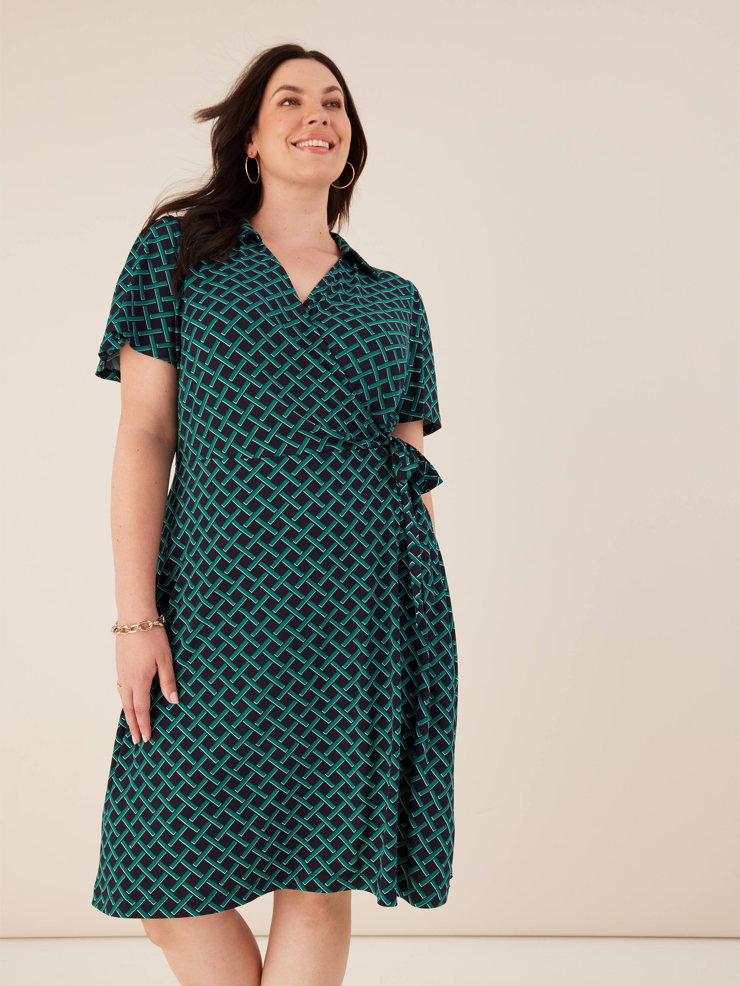 Curve Lydia Dress - JacquiE Online
