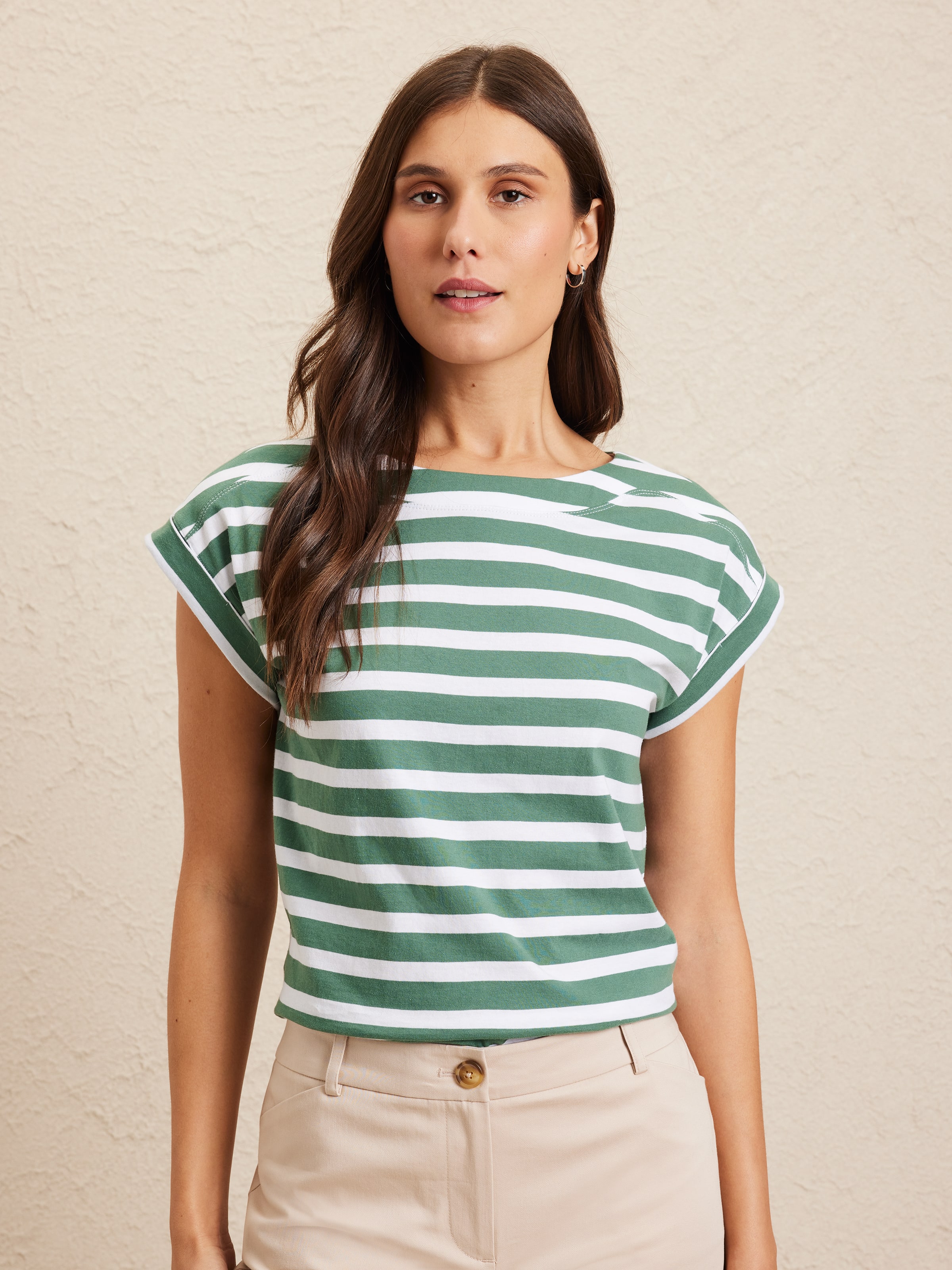 Kelly Boat Neck T-Shirt - JacquiE Online